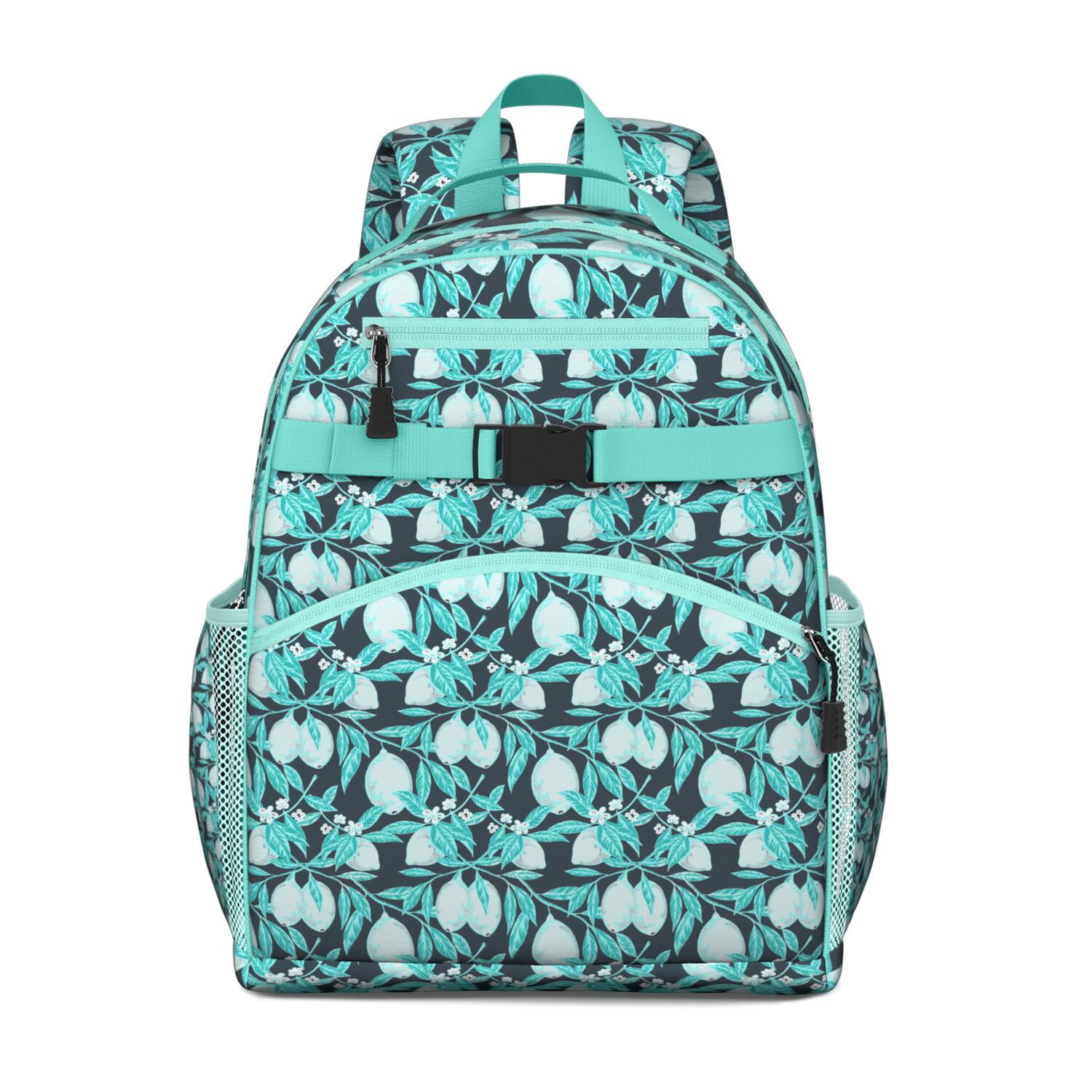 Vintage Lemon Yellow Backpack for Students - Waterproof & Durable Book ...