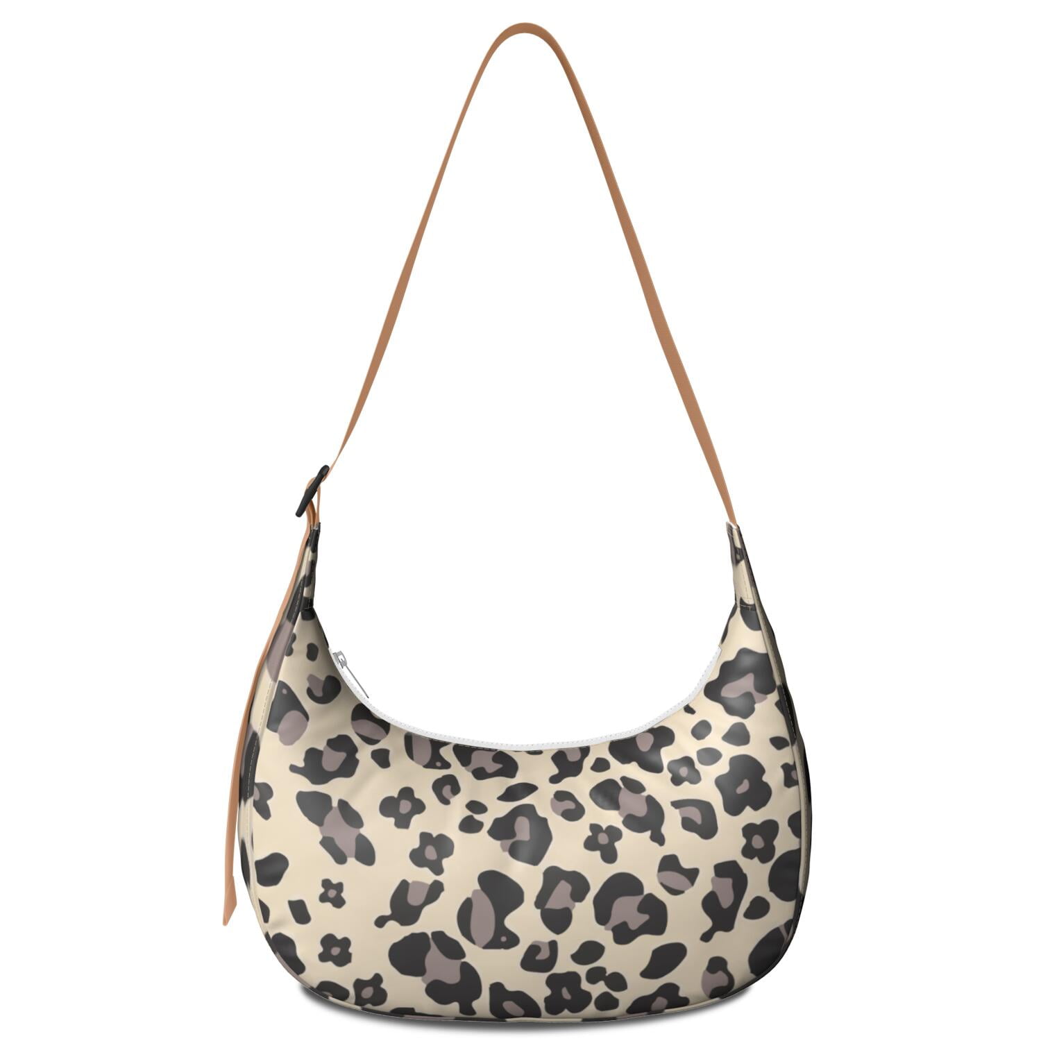 Vintage Leopard and Cheetah Print Crossbody Tote for Women, Modern ...
