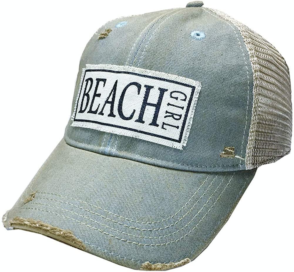 Vintage Life Beach Life Women Trucker Hats - Cute Baseball Caps Funny ...