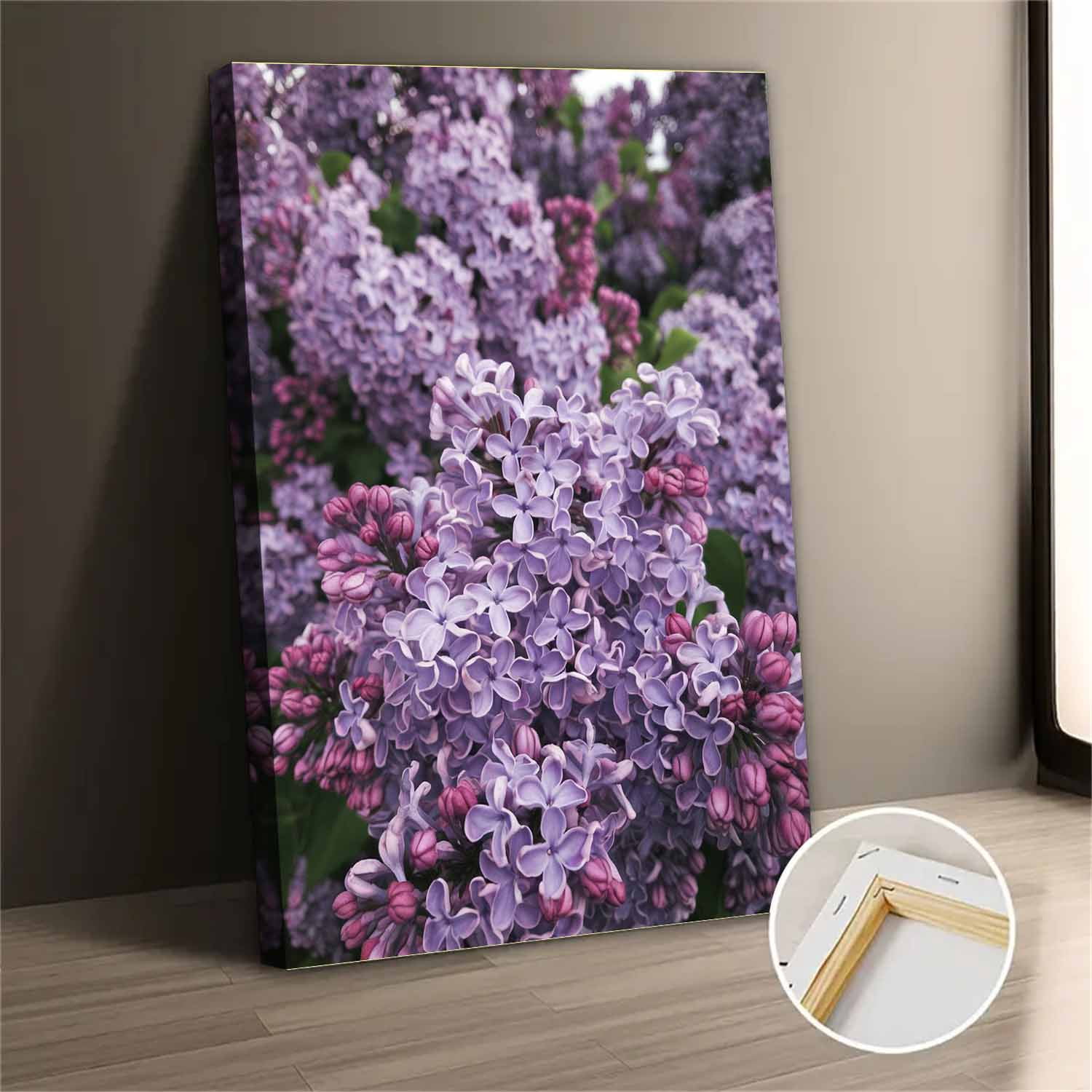 Vintage Lilac Flower Canvas Wall Art Prints for Bedroom Living Room ...