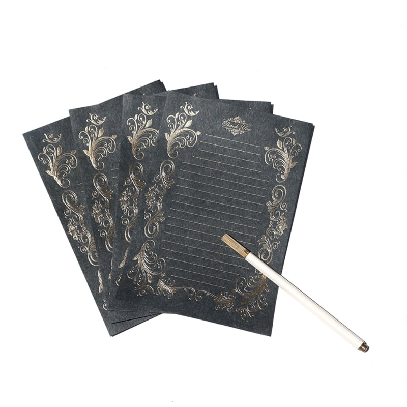 Vintage Lined Paper with Antique Border-Design,Aged Writting Paper ...