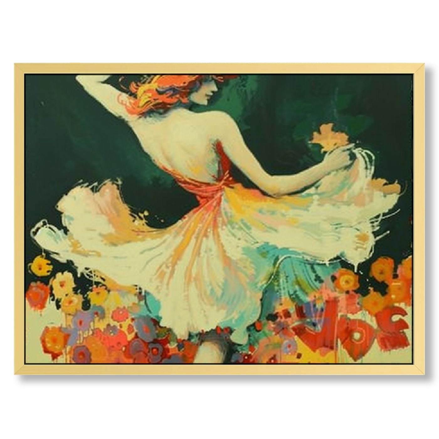 Vintage Loie Fuller Poster - Retro La Loie Fuller Print - Dancer Art ...