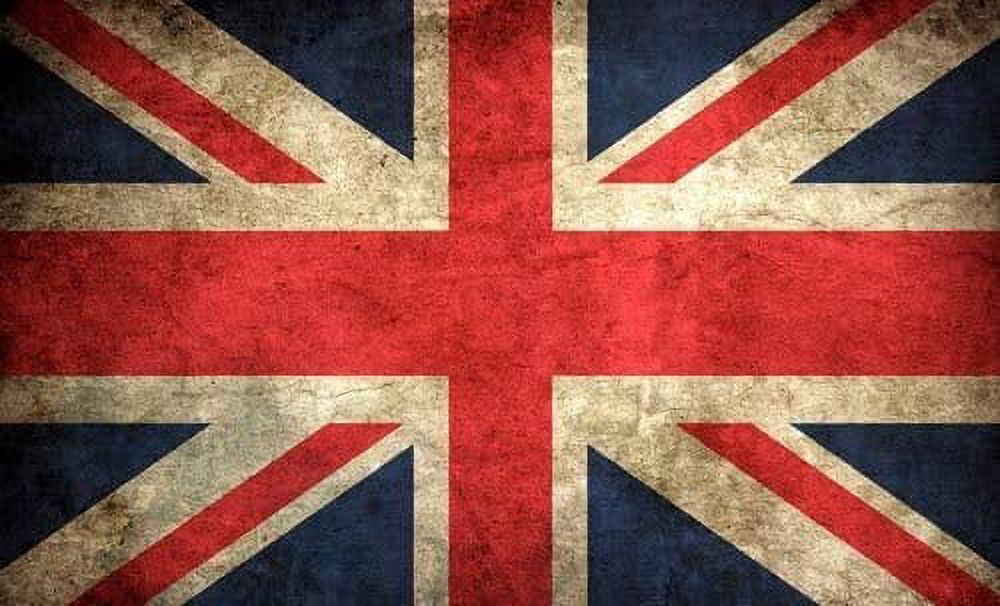 Vintage Look British Union Jack Flag 3M Reflective sticker| UK Decal ...