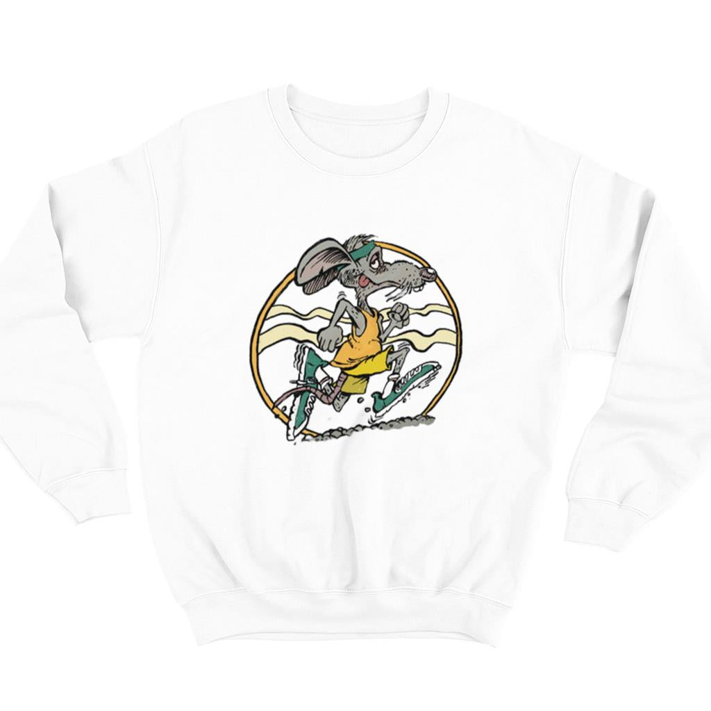Vintage Look Running Rat 80s Aesthetic Distressed Retro For A Themed ...