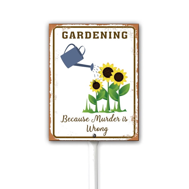 Vintage Look Style Piss off I'M Busy Yard Sign With Stake Do Not ...