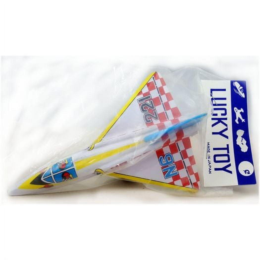 Vintage Lucky Toy Metal Airplane N6 221 Made In Japan 6.5 - Walmart.com