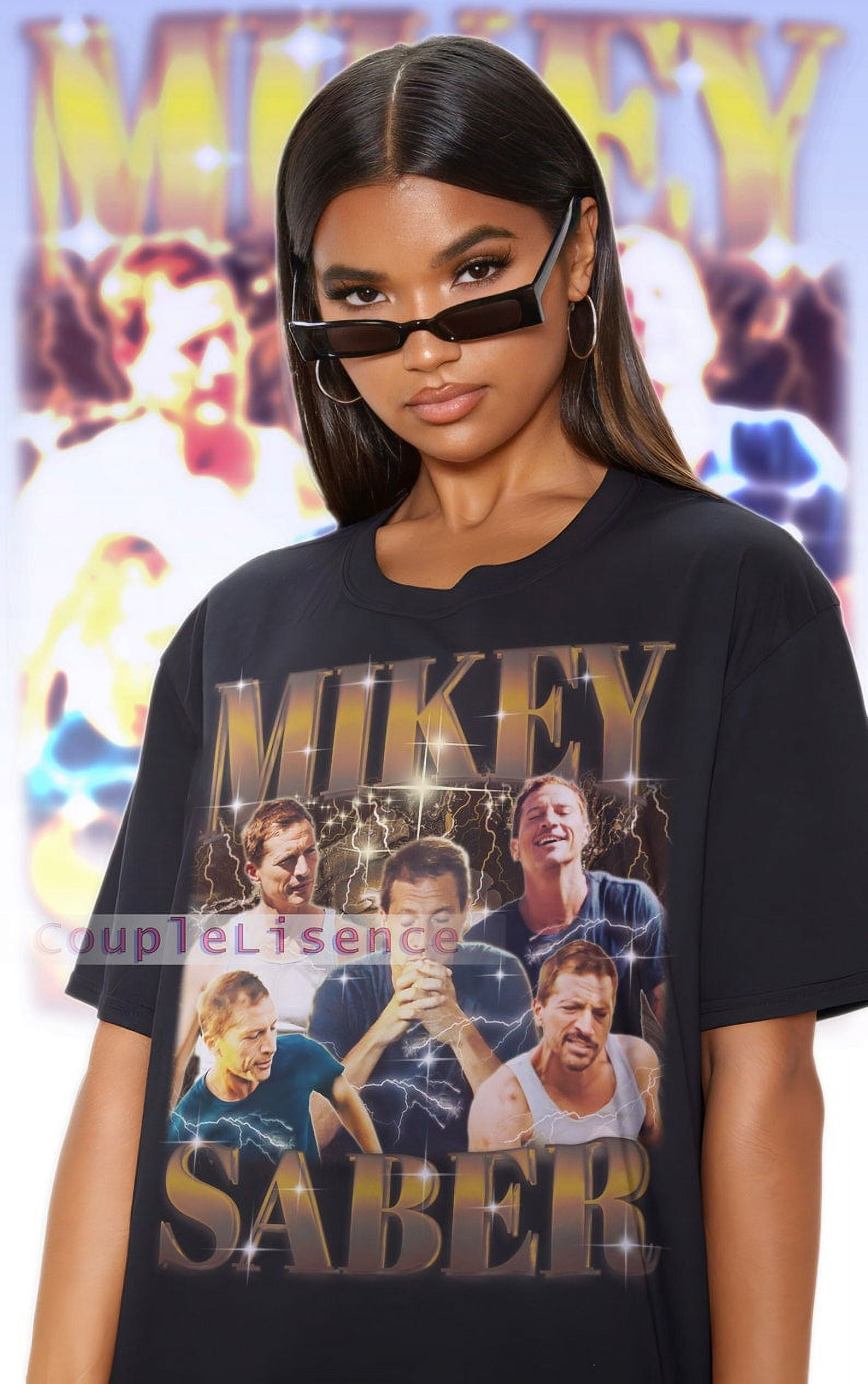 Vintage MIKEY SABER Shirt | Mikey Saber Homage Fan Tees | Mikey Saber ...