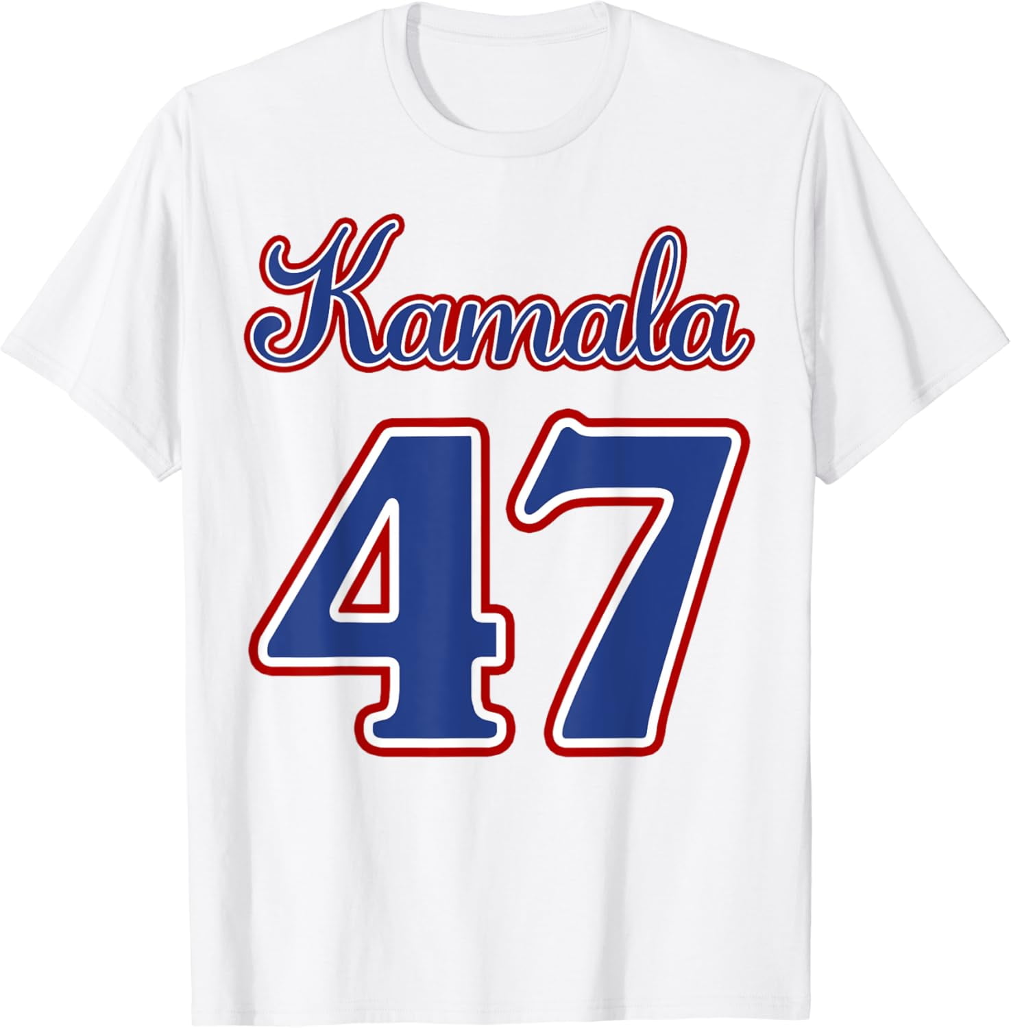 Vintage Madam President Harris 2024 KAMALA 47 Jersey T-Shirt - Walmart.com