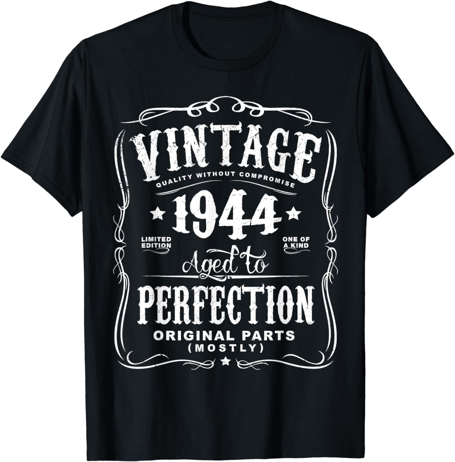 Vintage Made In 1944 T-Shirt 74th Birthday Gift - Walmart.com