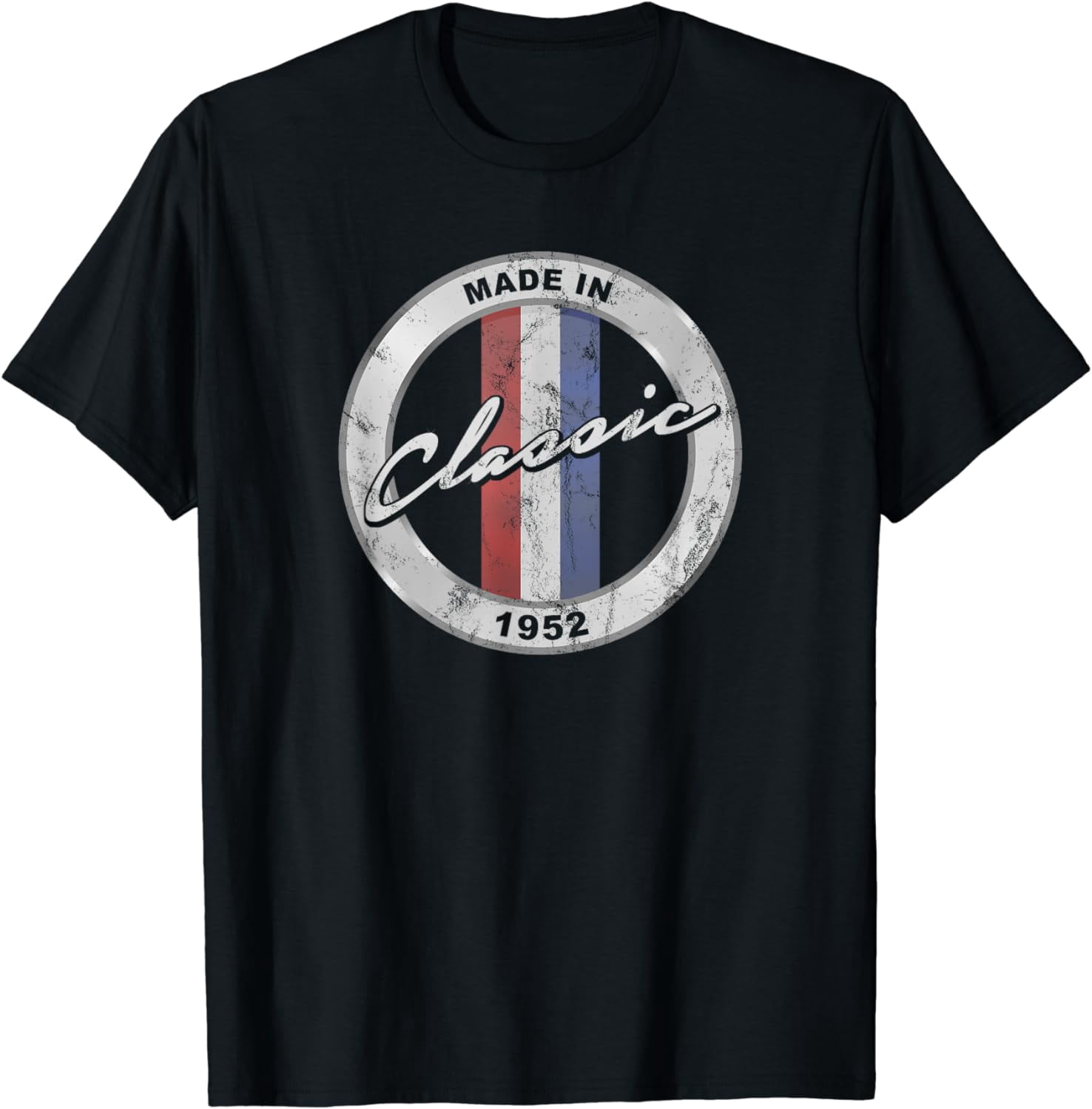 Vintage Made In 1952 Classic 72nd Birthday Muscle Car T-Shirt - Walmart.com