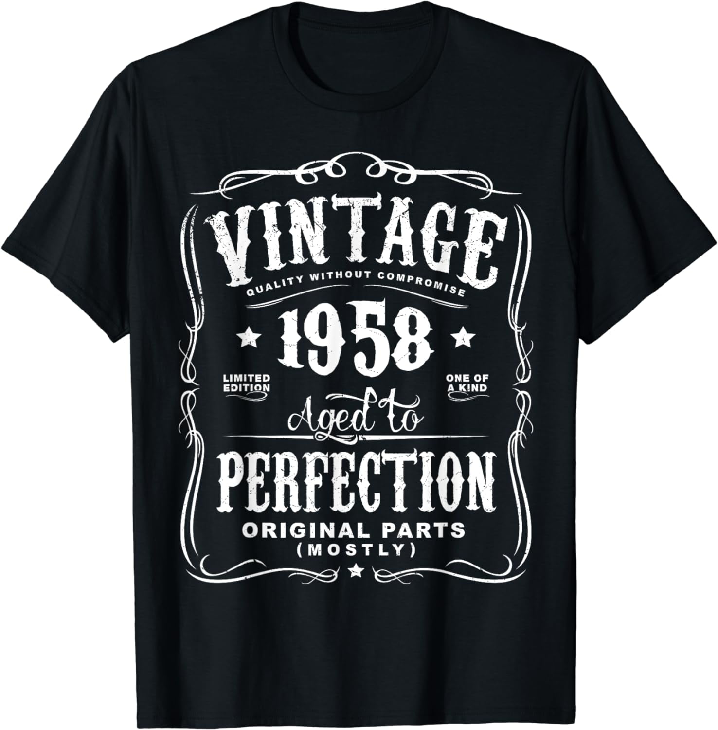 Vintage Made In 1958 T-Shirt 60th Birthday Gift - Walmart.com