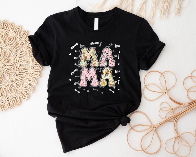 Vintage Mama Shirt, Floral Boho, Mother’s Day Gift, Spring Mama Tee ...