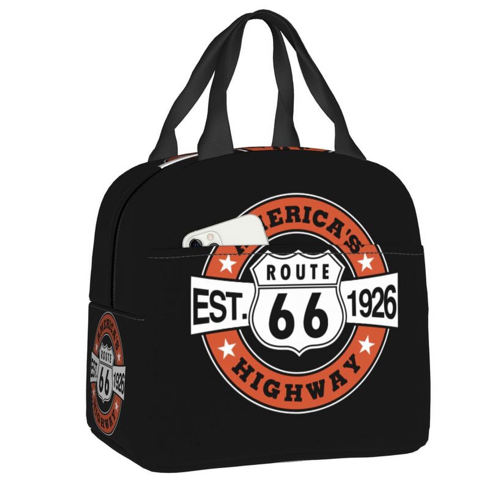 Vintage Map Insulated Lunch Box for Women Warm Cooler Thermal Lunch Bag ...