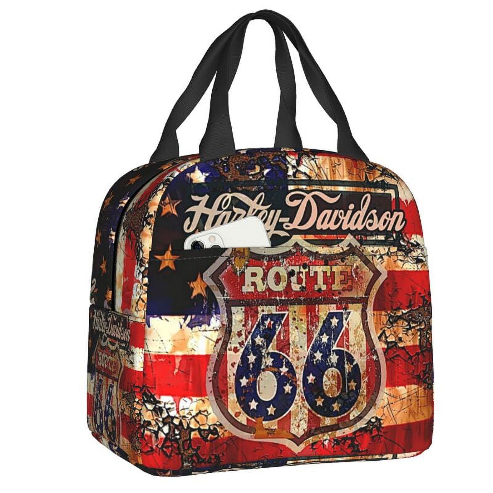 Vintage Map Insulated Lunch Box for Women Warm Cooler Thermal Lunch Bag ...