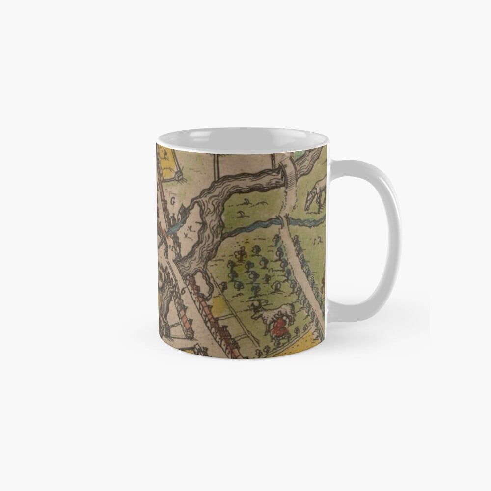 Vintage Map of Reading England (1611) Classic Mug - Walmart.com