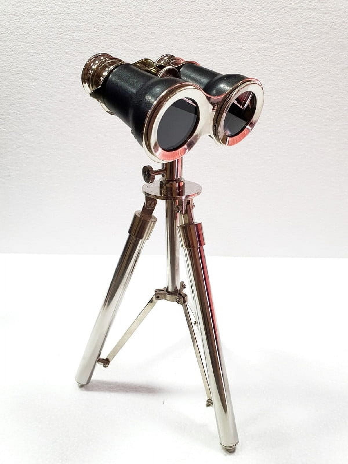 Vintage Maritime 4.5" inches Brass Tripod Binocular Nautical Vintage ...