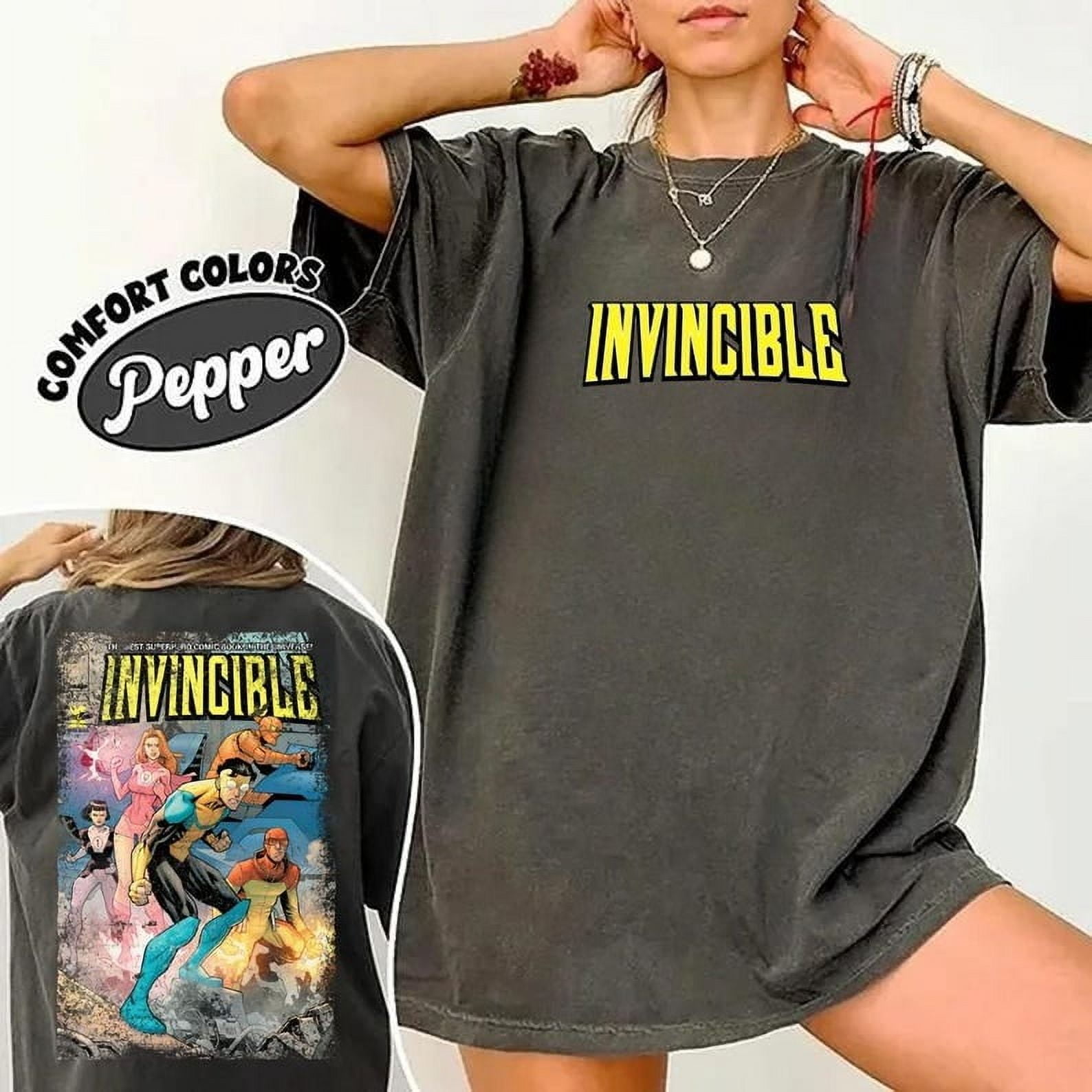 Vintage Mark Invincible Shirt, Unisex Superhero Jumper and Comic Book ...