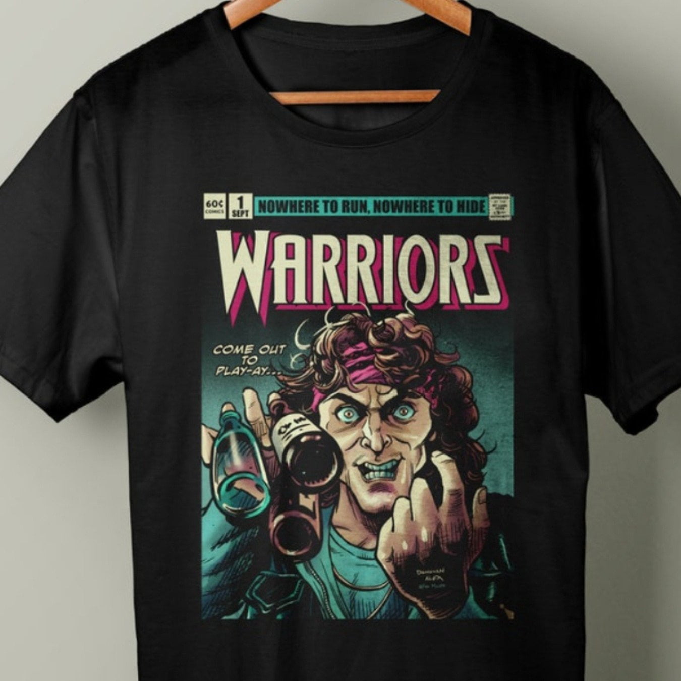 Vintage Mashup Graphic Tee - Unique Luther Inspired Design - 1980s Cult ...