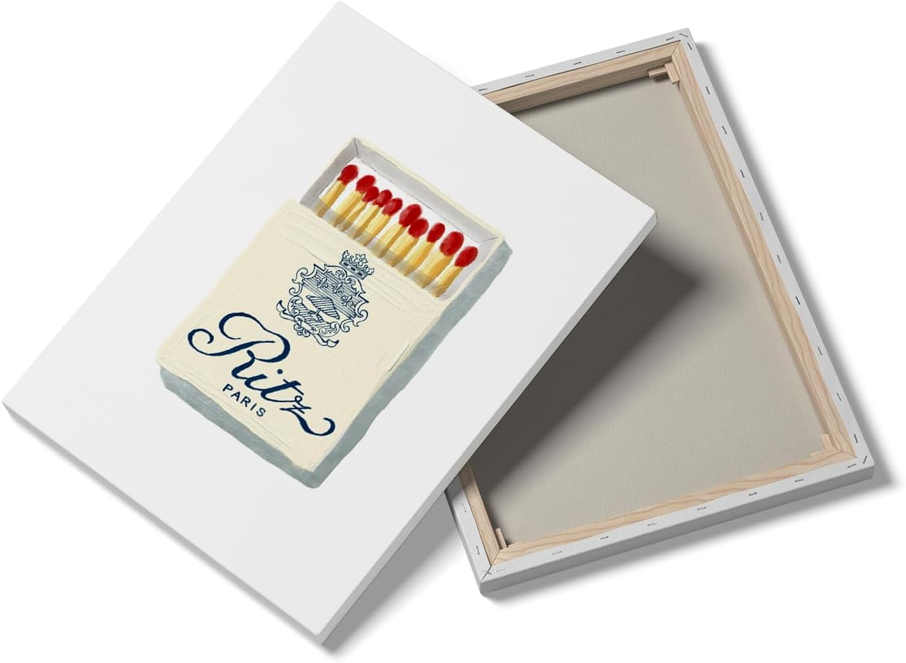 Vintage Matchbox Wall Art Matchbox Illustration Vintage Matchbox Unique ...