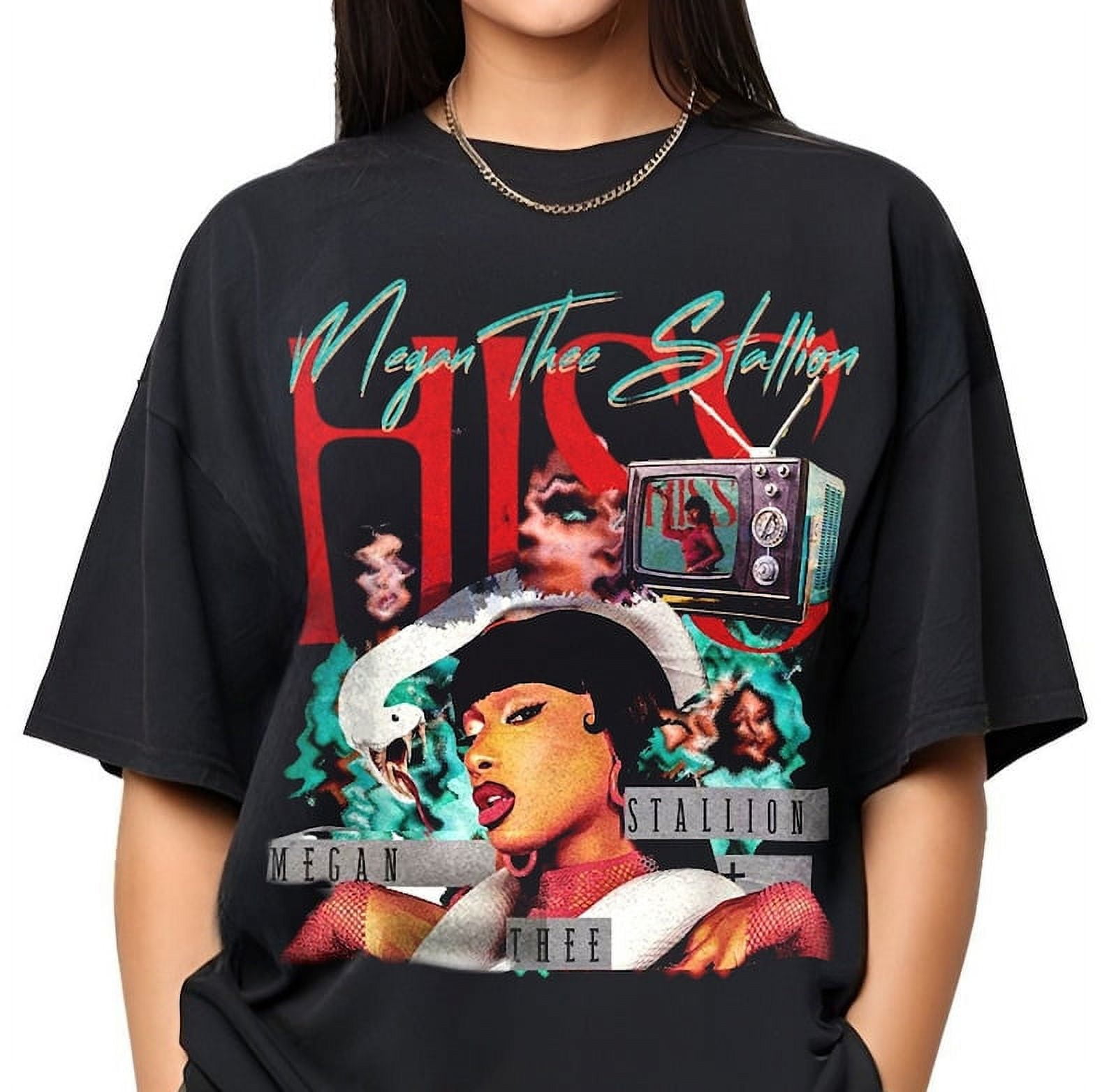 Vintage Megan Thee Stallion Hiss 90s Shirt, Retro Megan Shirt For Fan ...