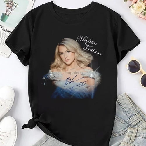 Vintage Meghan Trainor Signatures T-Shirt Meghan Trainor Fan Gift ...