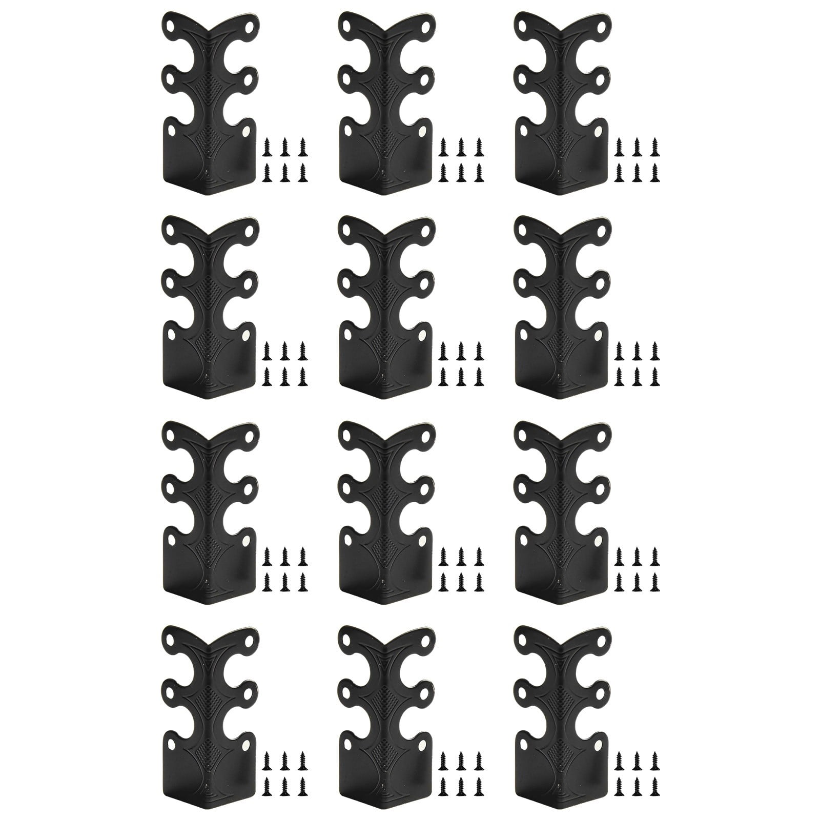 Vintage Metal Corner Protectors Set of 6 for Baseboards and Skirting ...