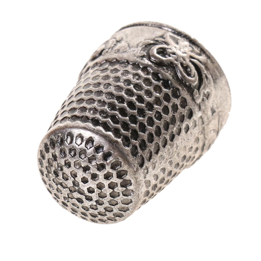 Vintage Metal Fingertip Finger Sewing Thimble for DIY Craft - Walmart.com
