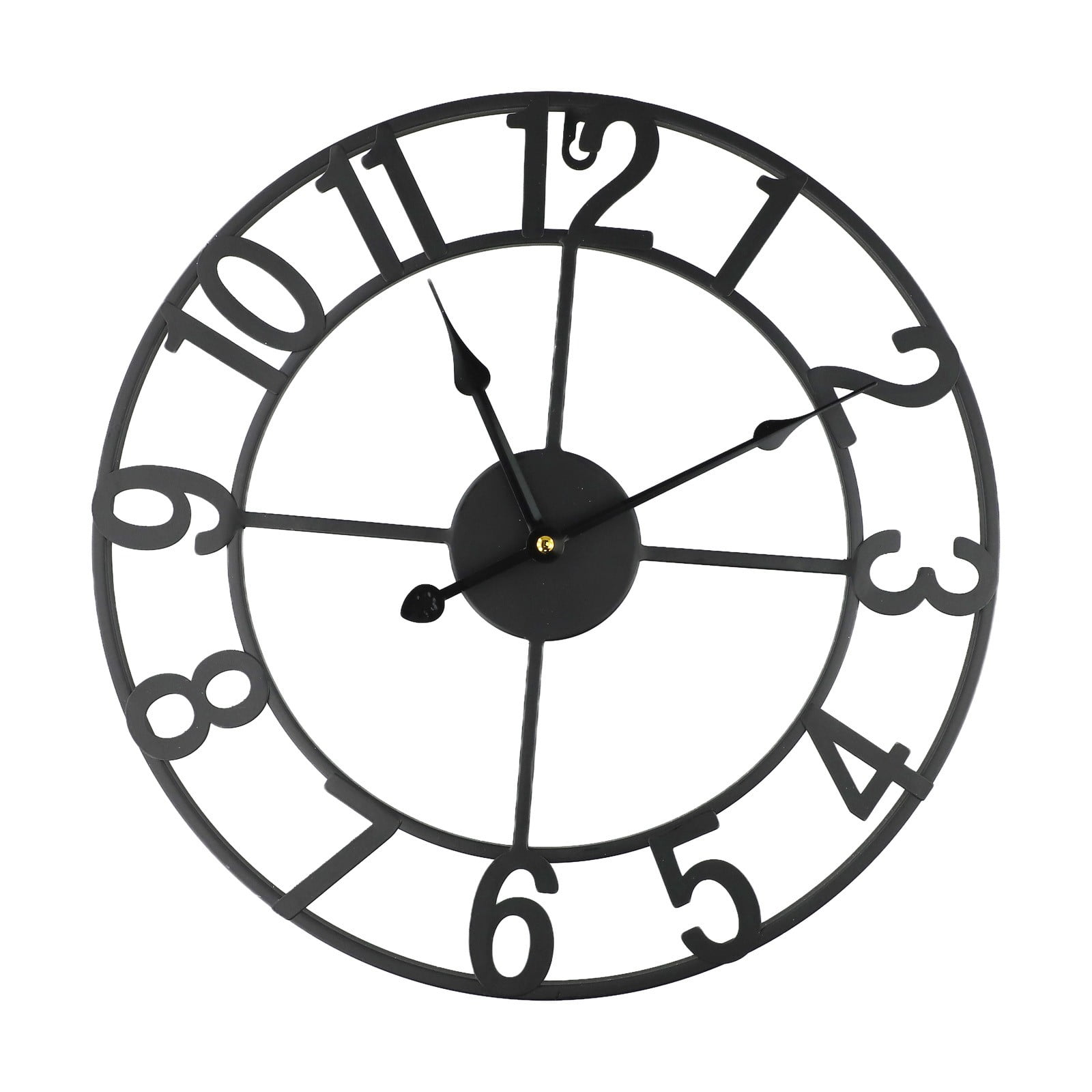 Vintage Metal Outdoor Wall Clock Stylish Decoration For Outdoor Space ...