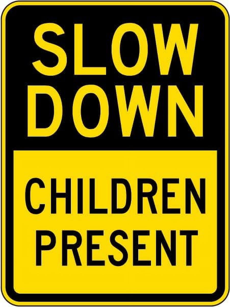 Vintage Metal Sign Slow Autistic Child At Play Metal Tin Sign Aluminum ...
