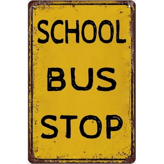 bus stop sign