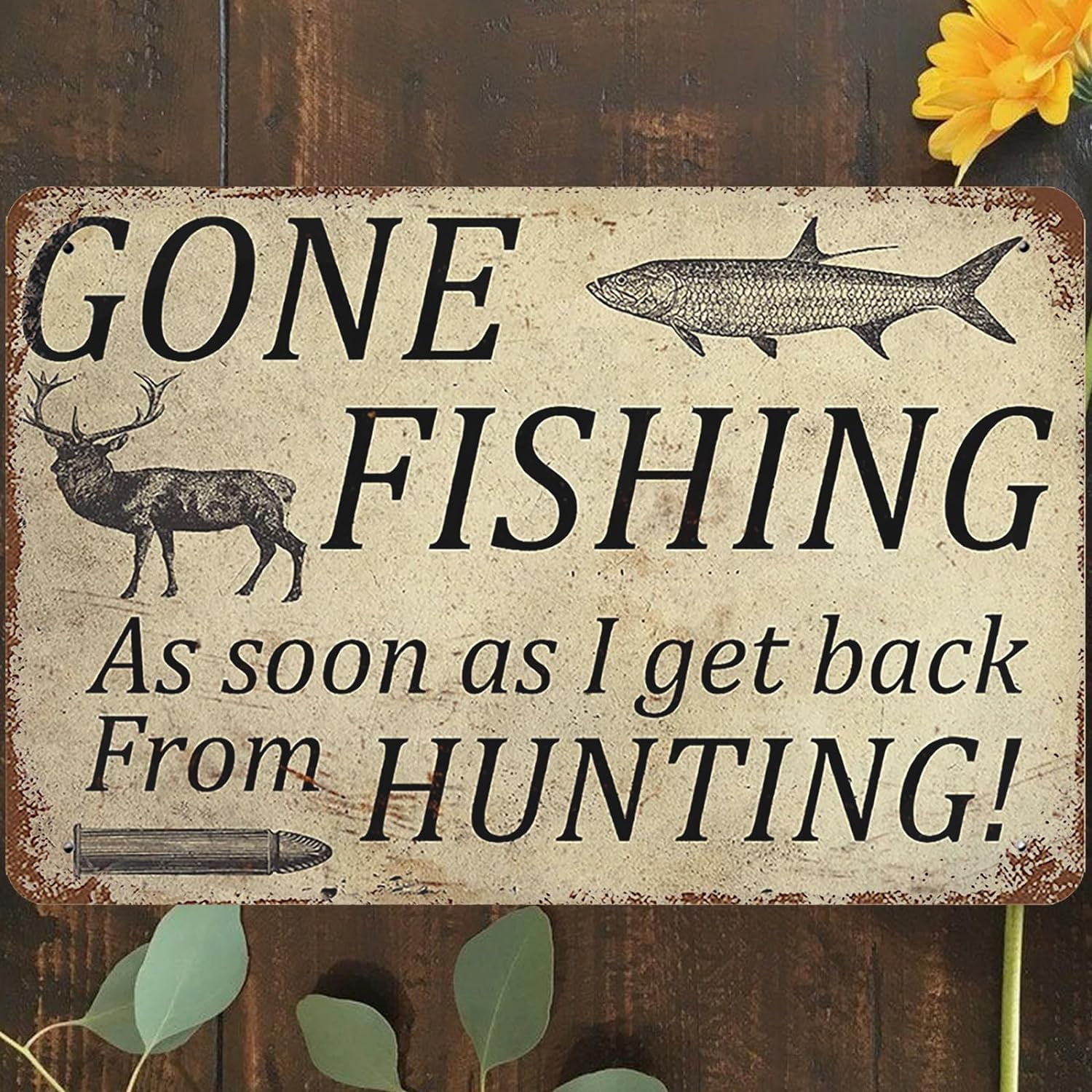 Vintage Metal Tin Sign 8"x12", Keep Calm Collection Think Before You ...