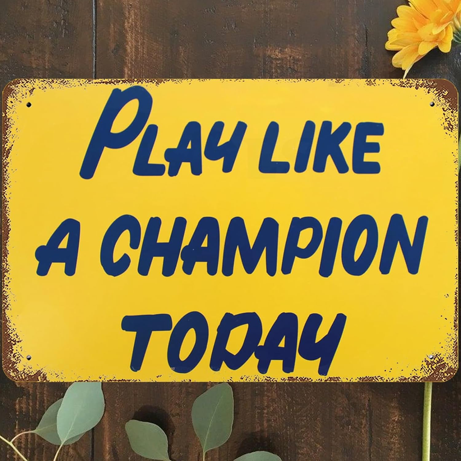 Vintage Metal Tin Sign 8"x12", Keep Calm Collection Think Before You ...