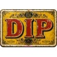 Vintage Metal Tin Sign 8x12 Inch Dip Road Street Warning Traffic Plaque ...