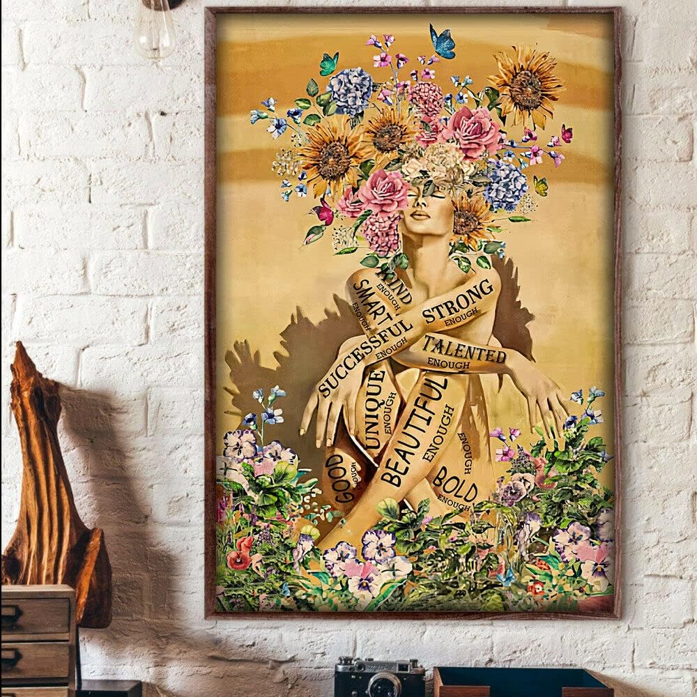 Vintage Metal Tin Sign Garden Gardening Flower Successful Strong ...