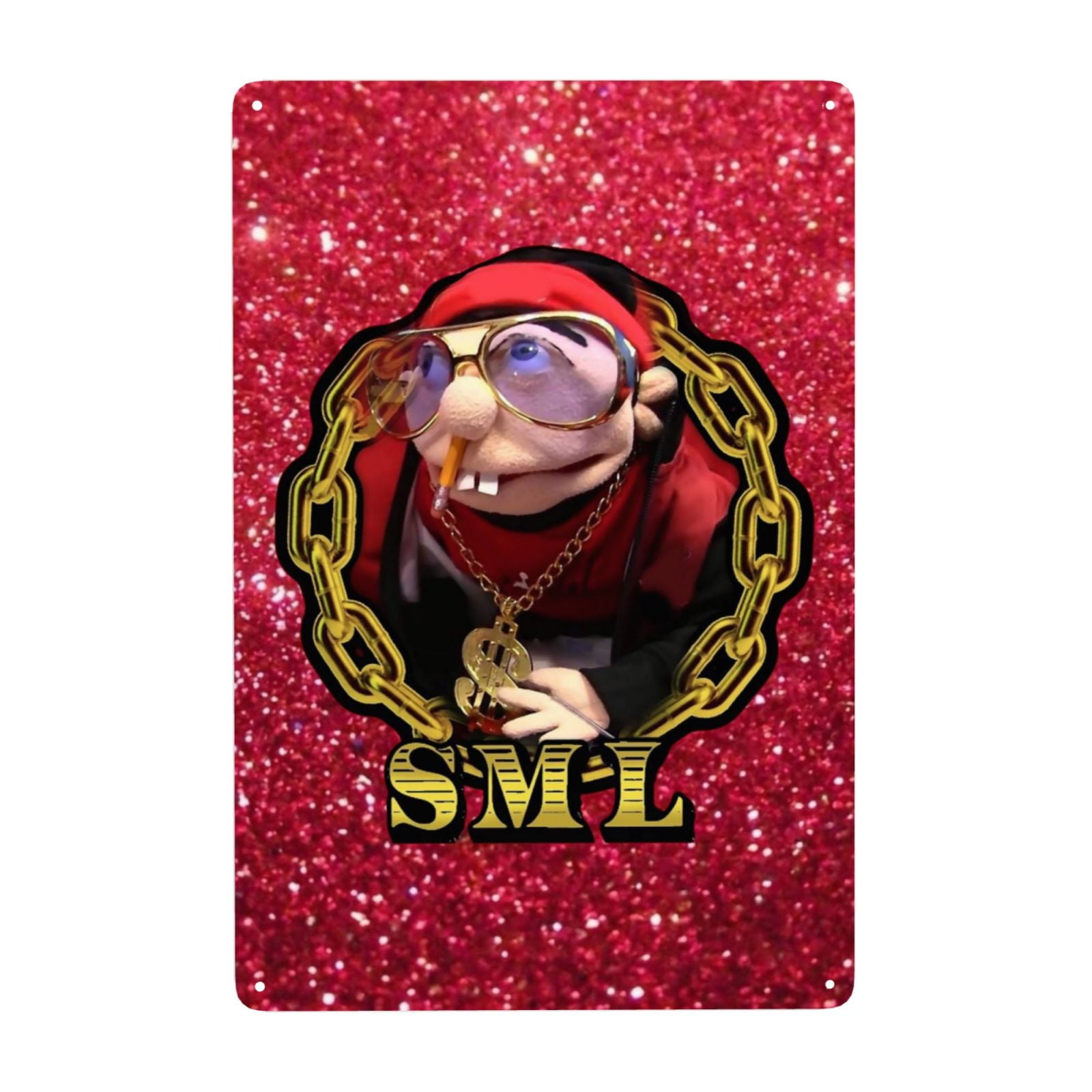 Vintage Metal Tin Sign SML Jeffy Poster Wall Decor for Home Bar Room 8 ...