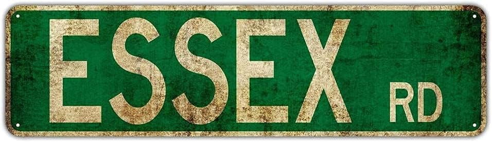 Vintage Metal Tin Signs Instagram Style Essex Rd Street Signs Amusement ...