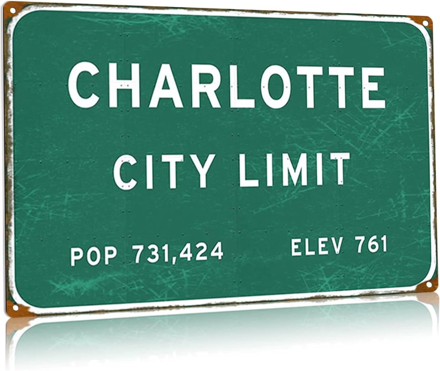 Vintage Metal Tin Signs Winston- Salem Highway Road Signs Interstate 40 ...