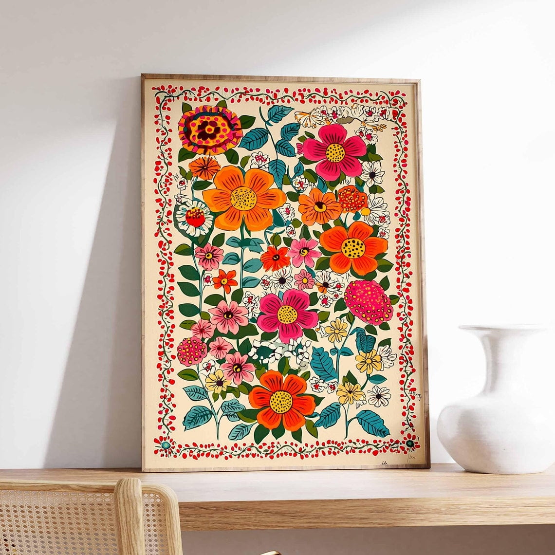 Vintage Mexican Poster, Mexican Mexican Decor, Traditional Latin Decor ...