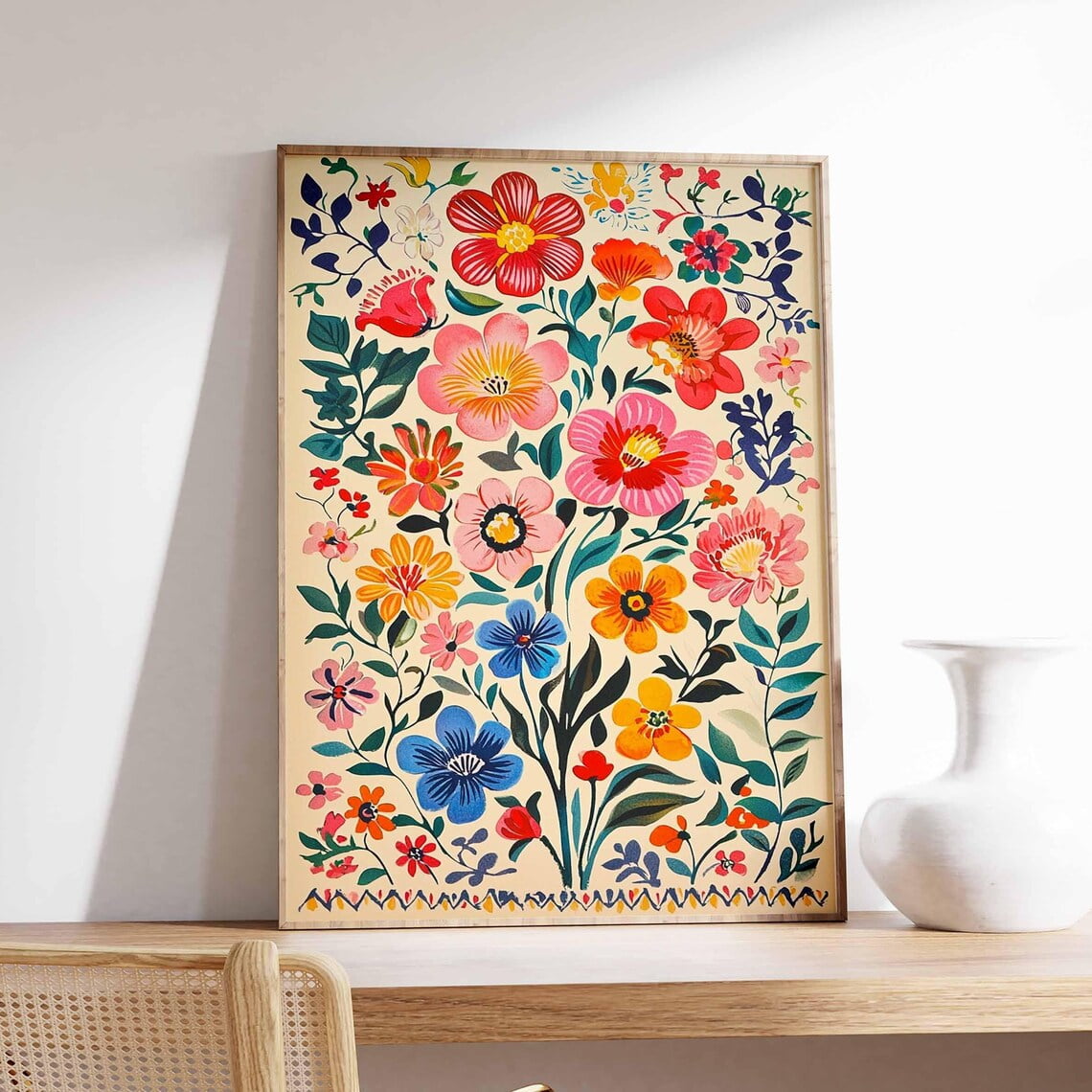 Vintage Mexican Poster, Mexican Mexican Decor, Traditional Latin Decor ...