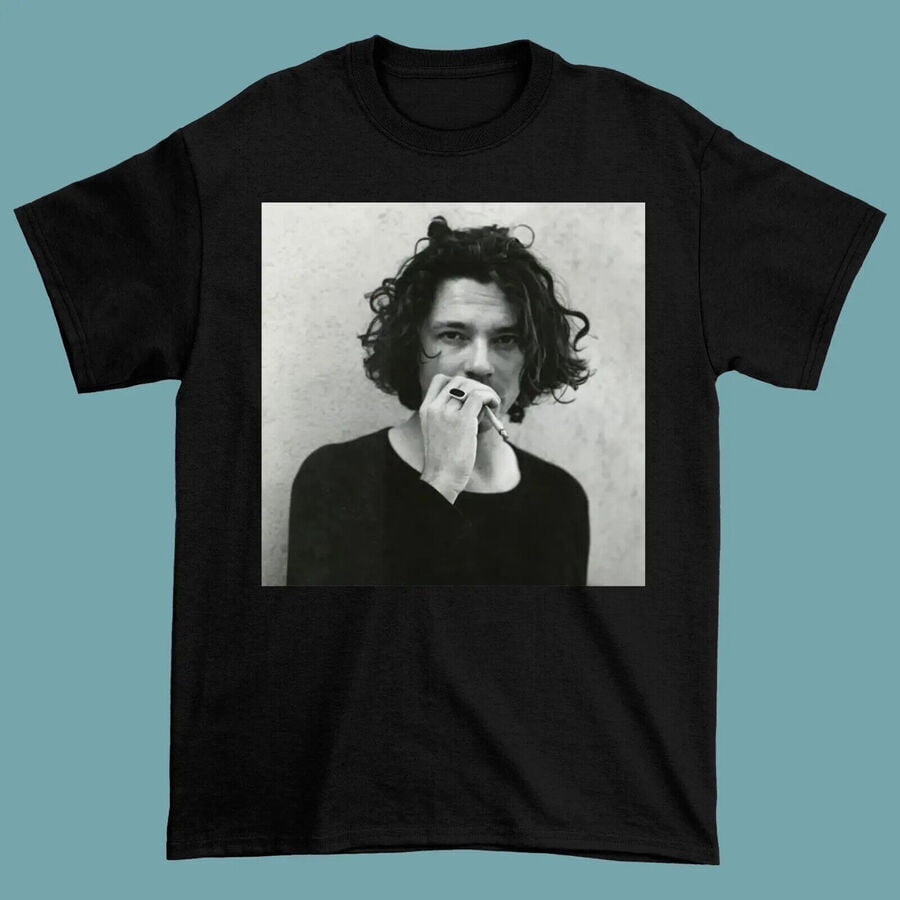 Vintage Michael Hutchence INXS Men T-shirt Black Cotton Tee - Walmart.com