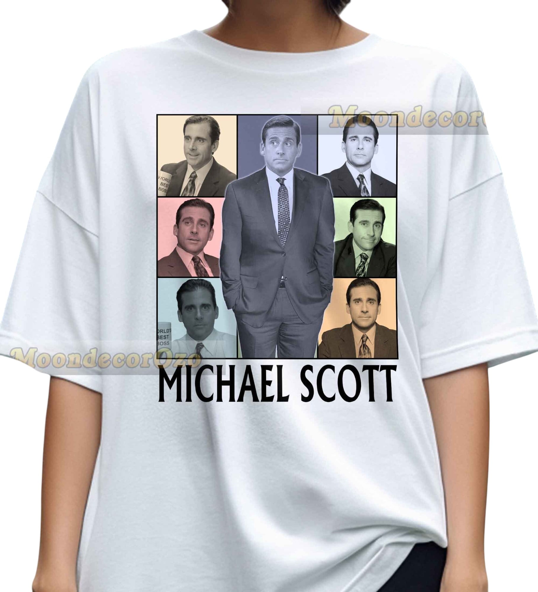Vintage Michael Scott Bootleg Rock Style Graphic Unisex T-Shirt for ...