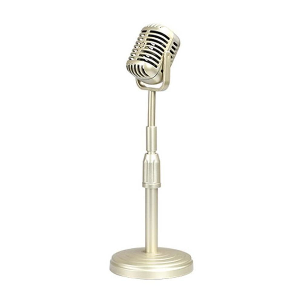 Vintage Microphone Prop, Retro Style Microphone F2D7 - Walmart.com