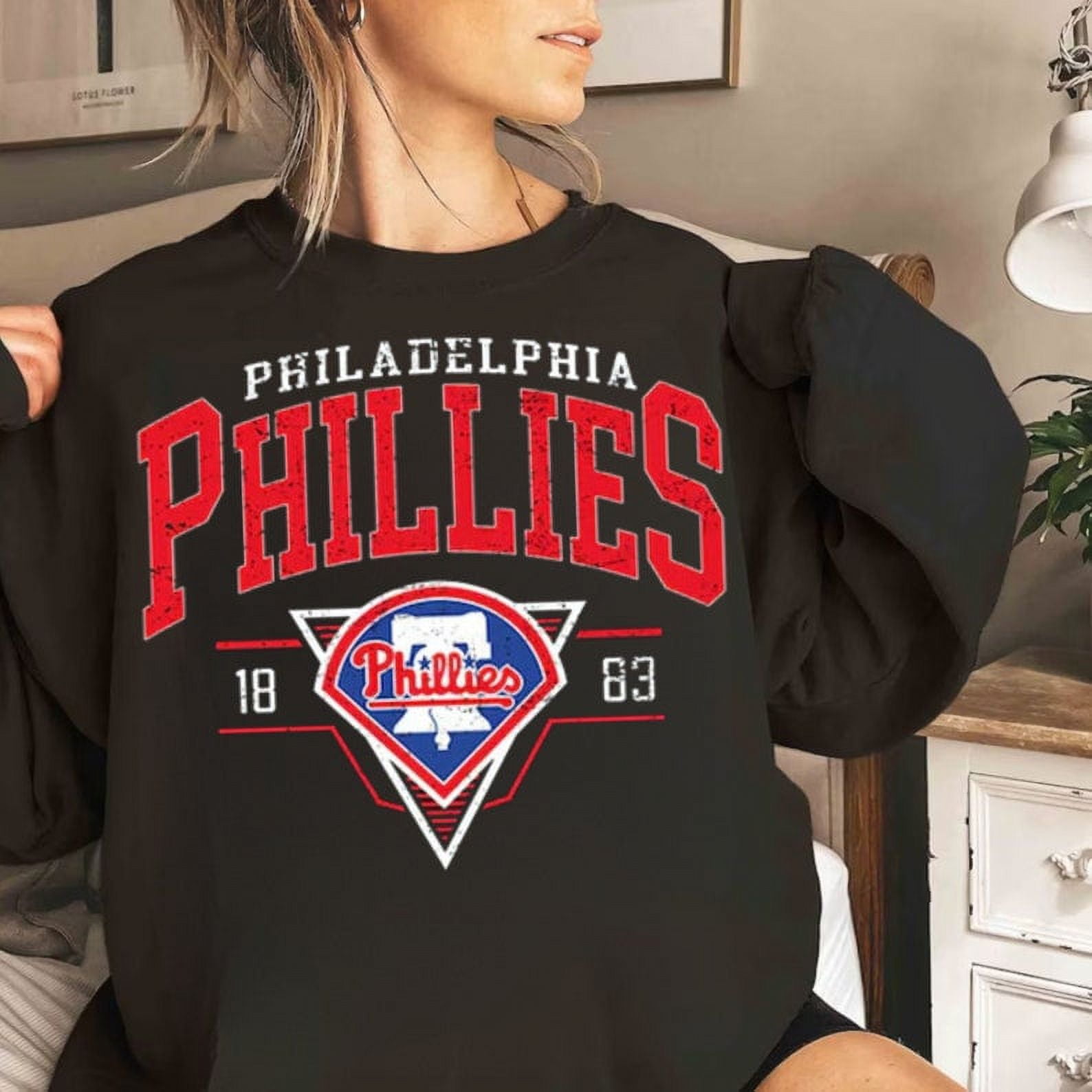 Vintage Mlb 90s Philadelphia Sweater, Phillies Sweatshirt, Baseball ...