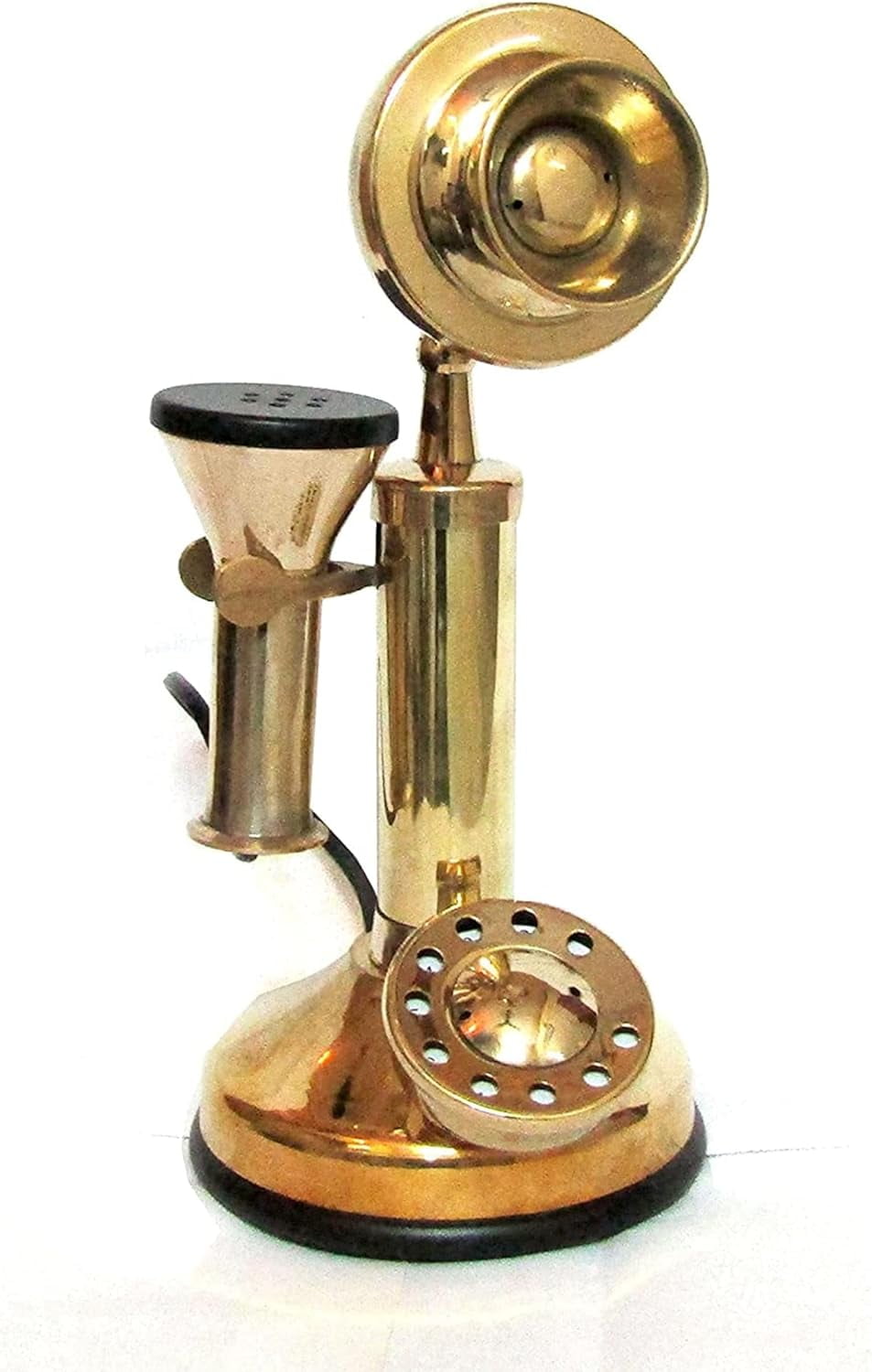 Vintage Model Ornament Collection: Vintage Brass Phone Decorative Small ...