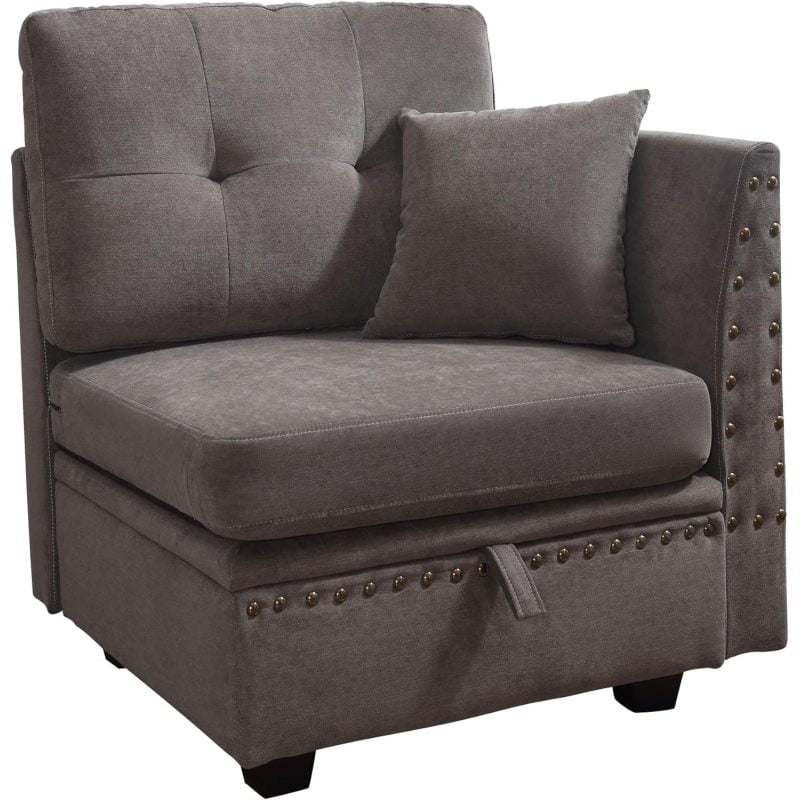 Vintage Modular Sectional Sofa, Convertible Multiple Combination Sofa ...