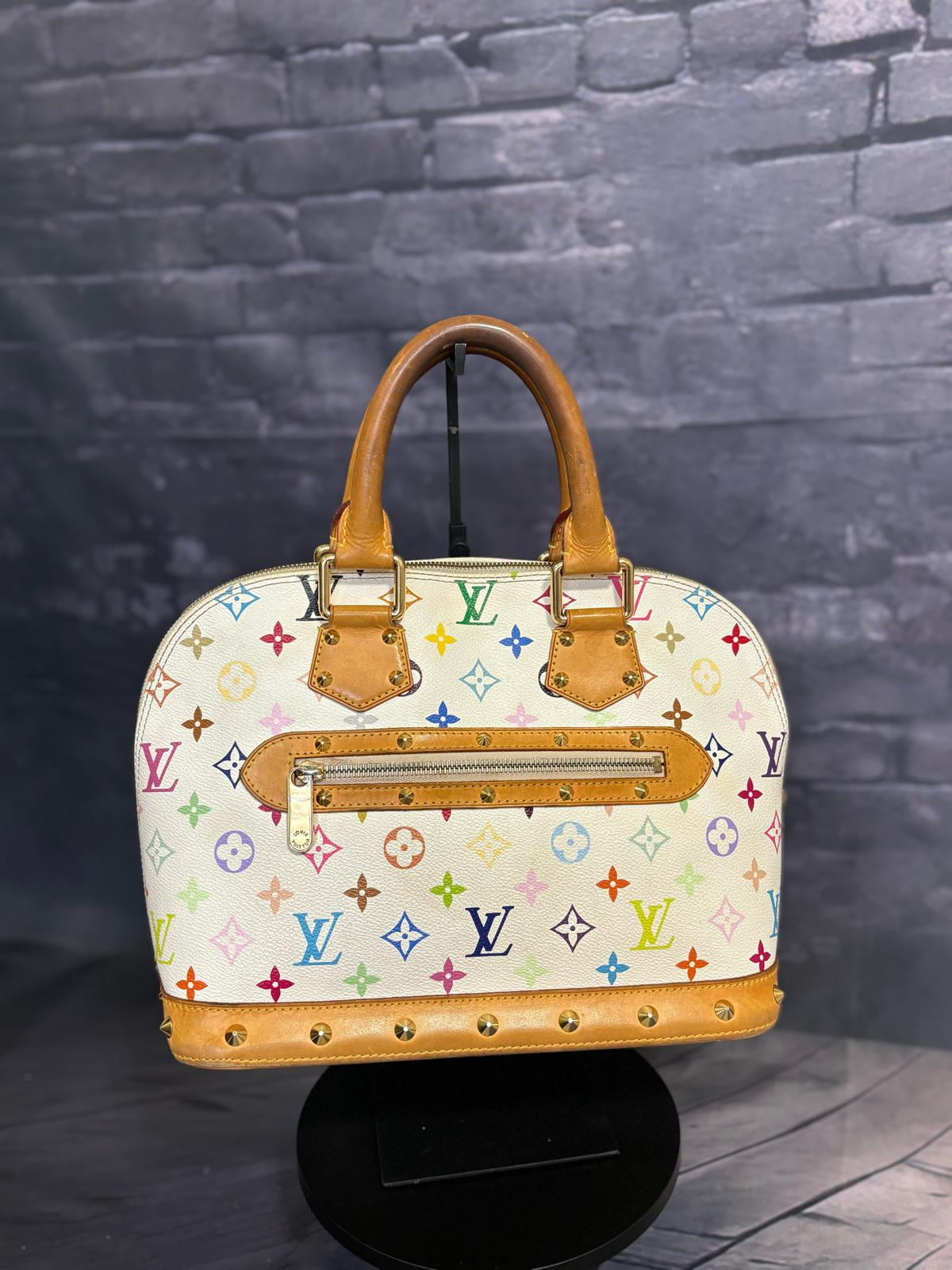 Vintage Monogram Multi-color LV Alma PM (GUC) - Walmart.com