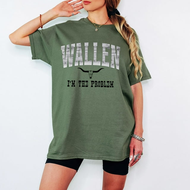 Vintage Morgan Wallen T-Shirt - I'm The Problem Tour 2025 - Country ...