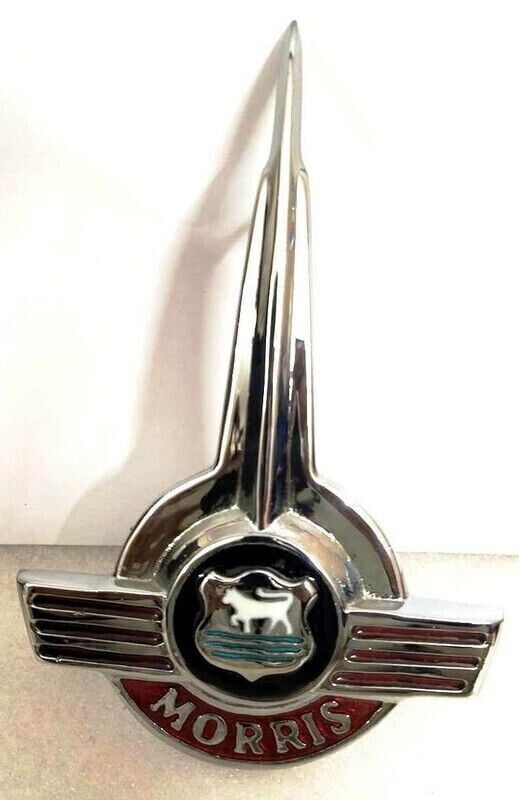 Vintage Morris Minor Auto Car Truck Hood Ornament Mascot Emblem Badge ...