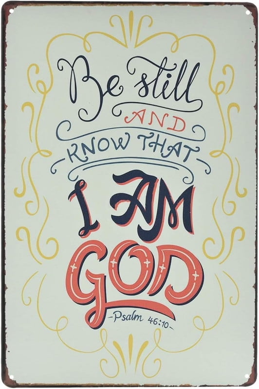 Vintage Motivational Positive Quotes Metal Sign - Wisdom Retro Tin ...