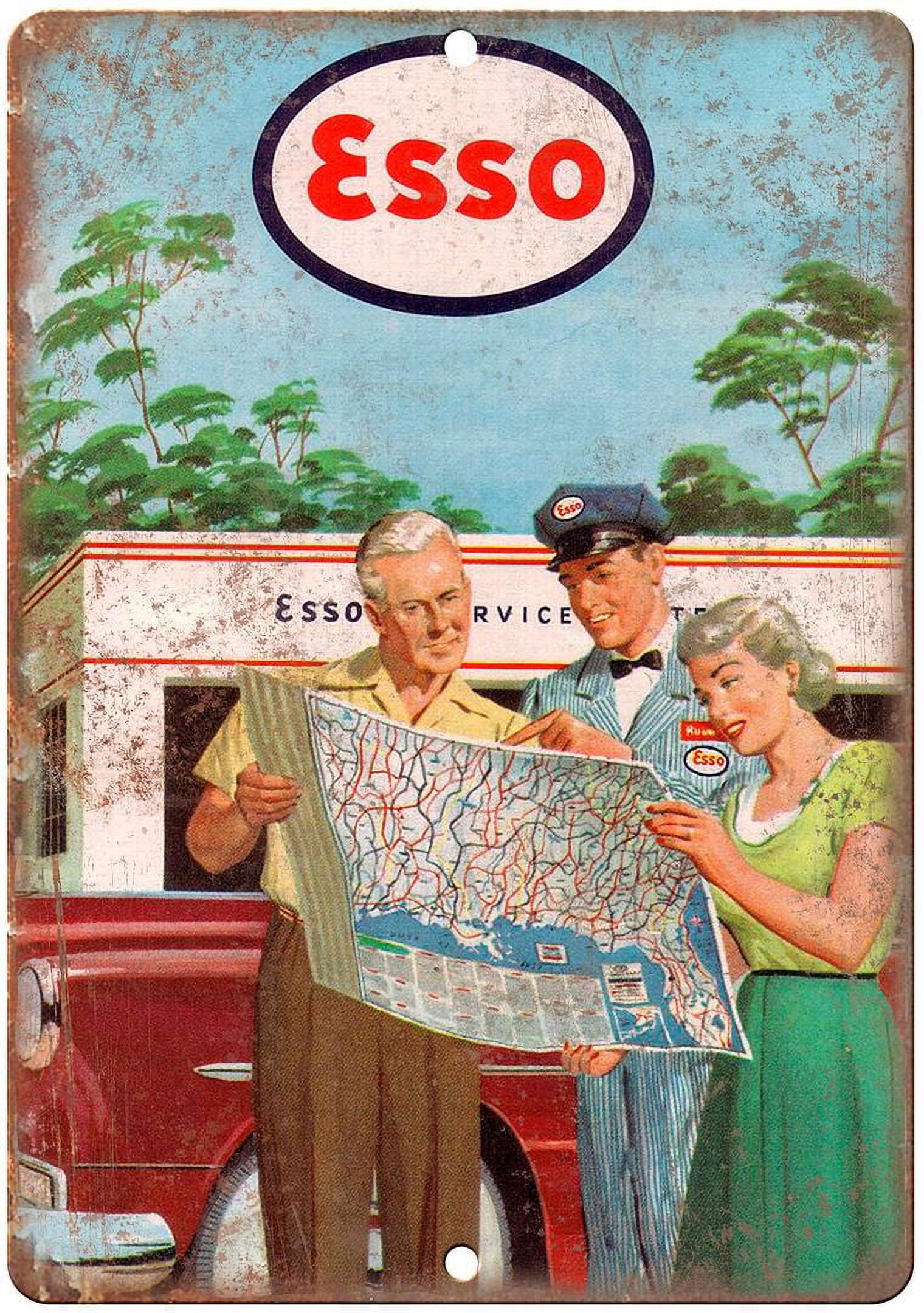 Vintage Motor Oil Advertisement - Retro Look Metal Sign - Jumbo 10" x ...